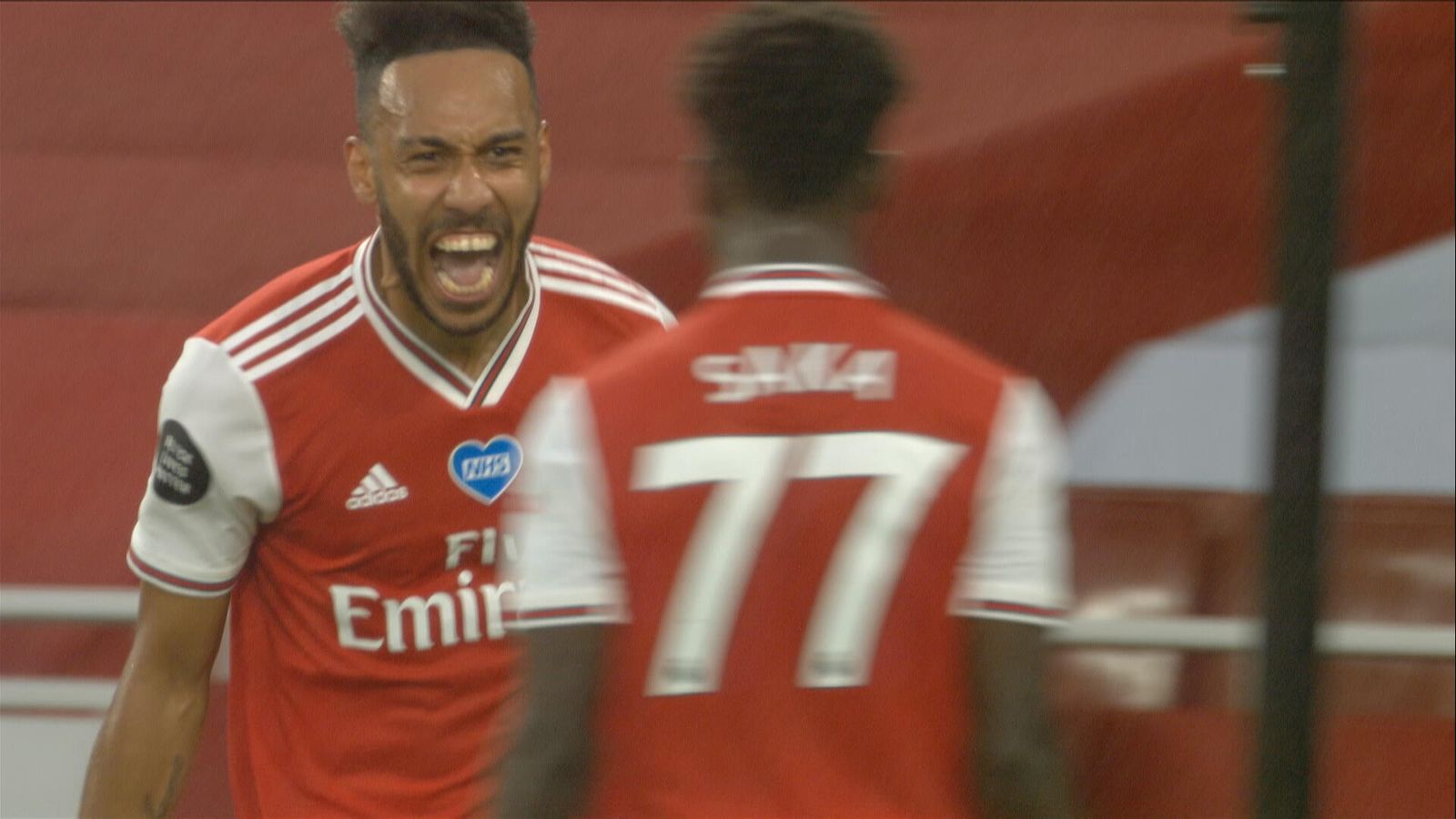 Auba puts Gunners ahead! (21) | Football News | Sky Sports