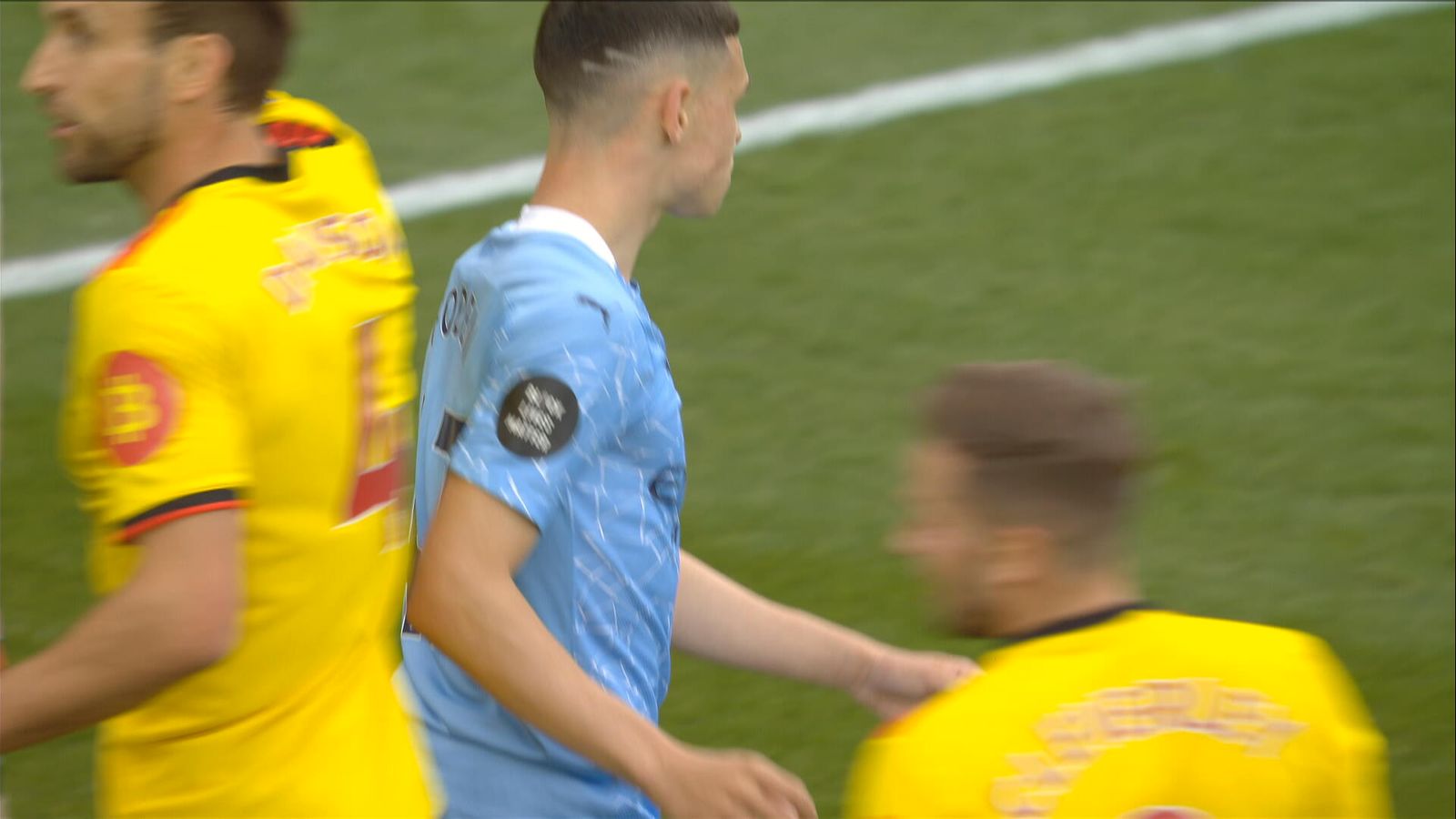 Foden shot blocked (22) | Football News | Sky Sports