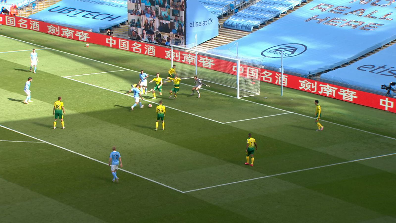 Jesus effort blocked (31) | Football News | Sky Sports