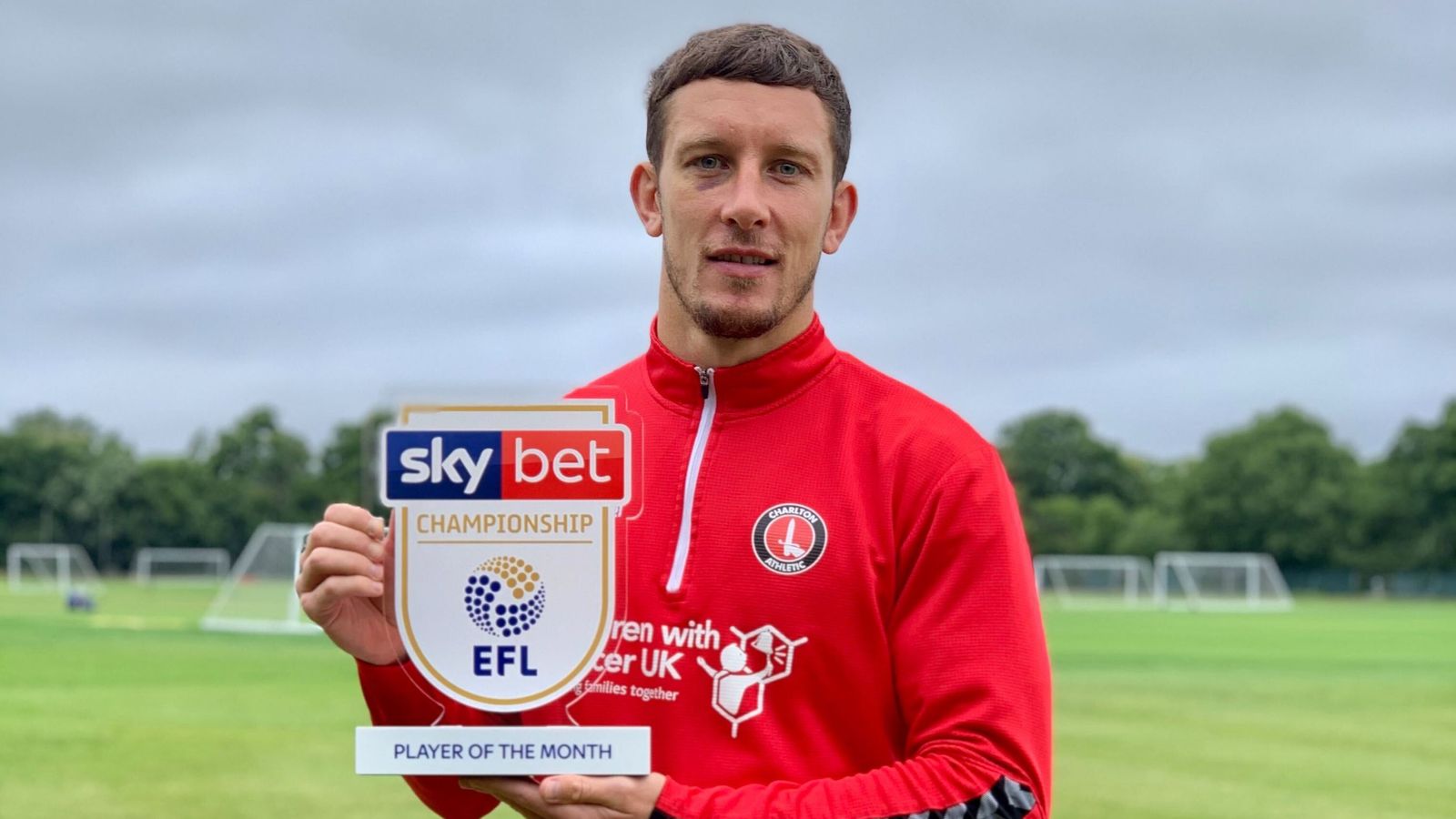 Charlton defender Jason Pearce and Brentford boss Thomas Frank win Sky ...