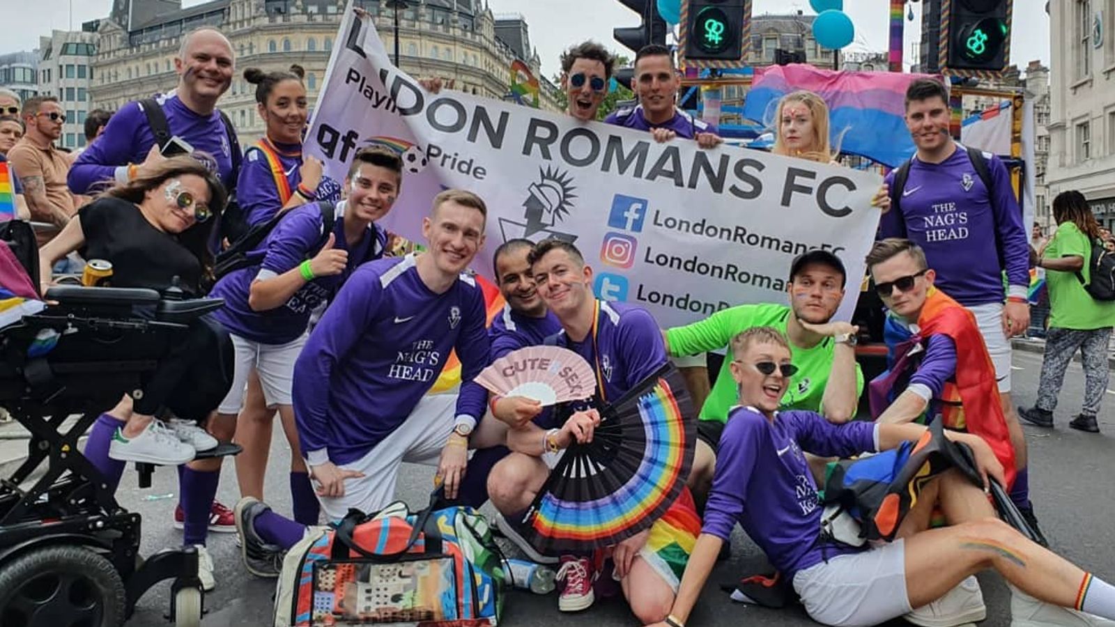 Millwall Romans FC: How Lions came to adopt an LGBT+-inclusive team ...