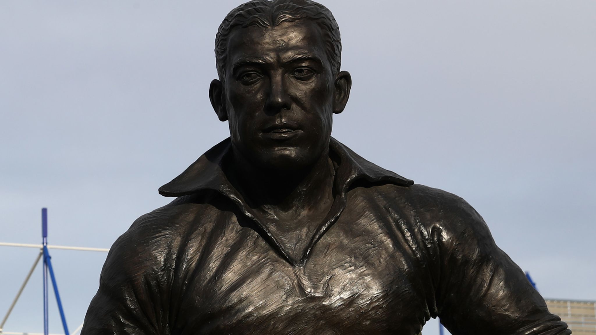 Dixie Dean statue: Police investigate after flare damages Everton ...