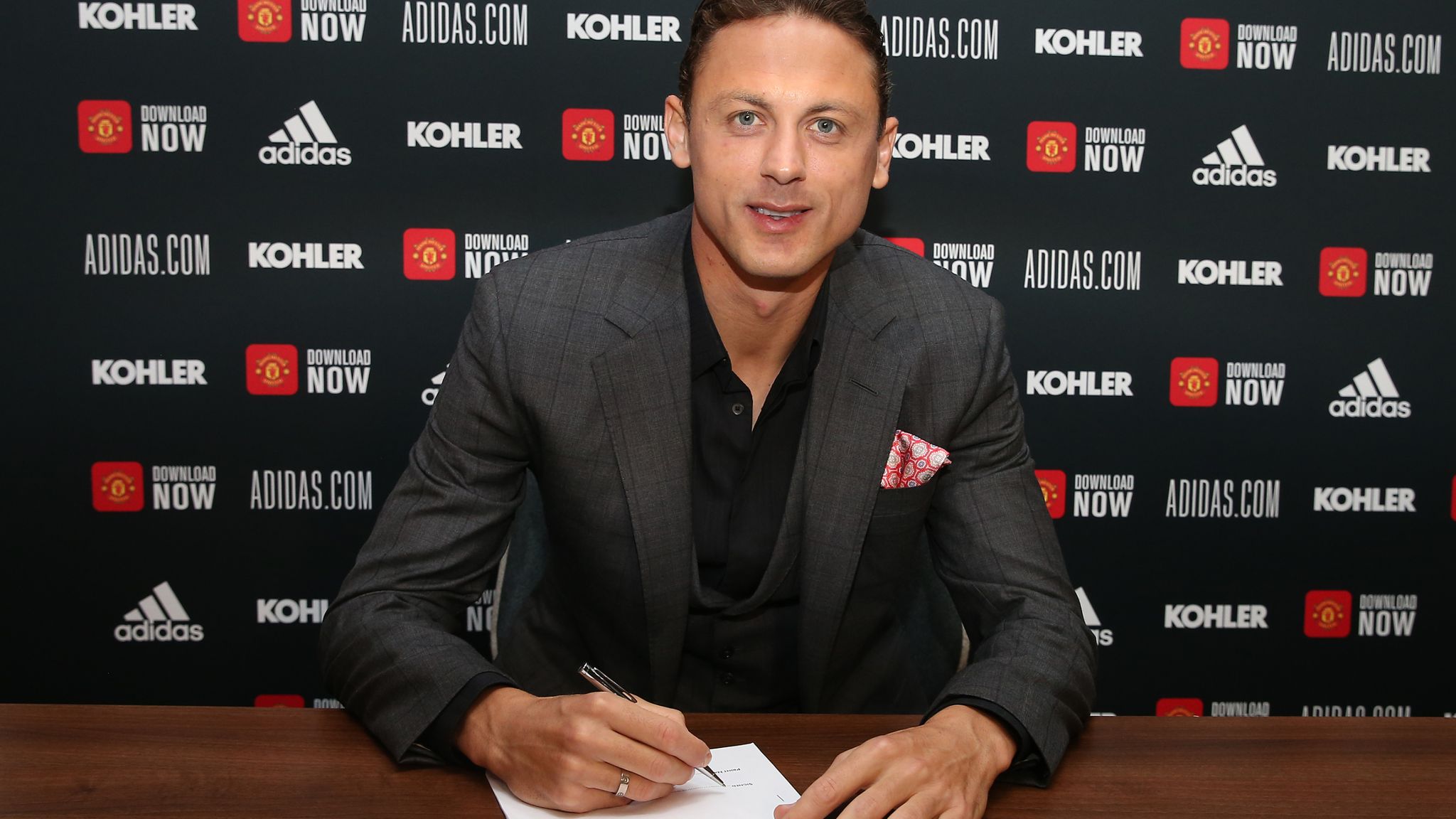 Nemanja Matic: Manchester United midfielder signs new three-year ...