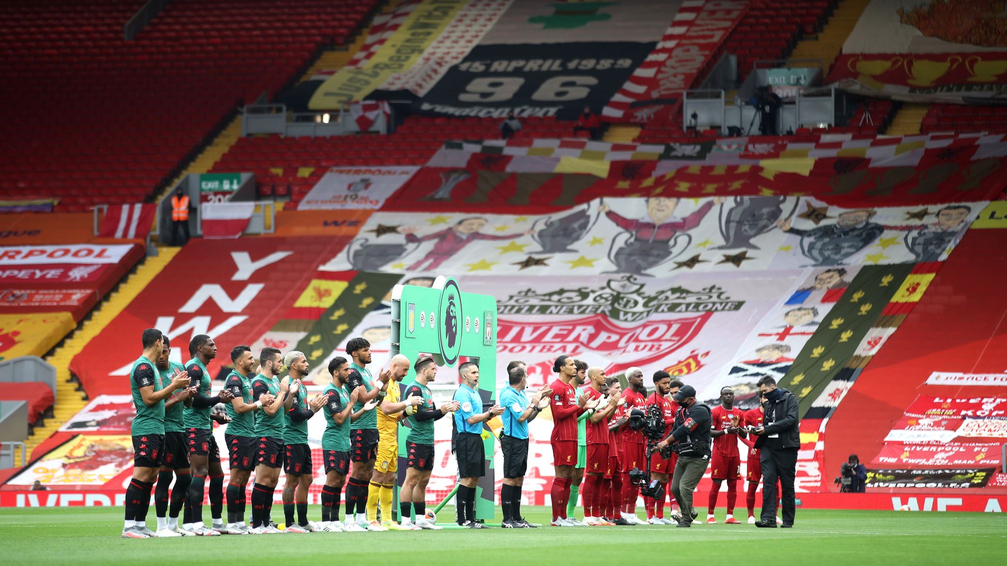 Sports come together to celebrate NHS and key workers | Football News ...