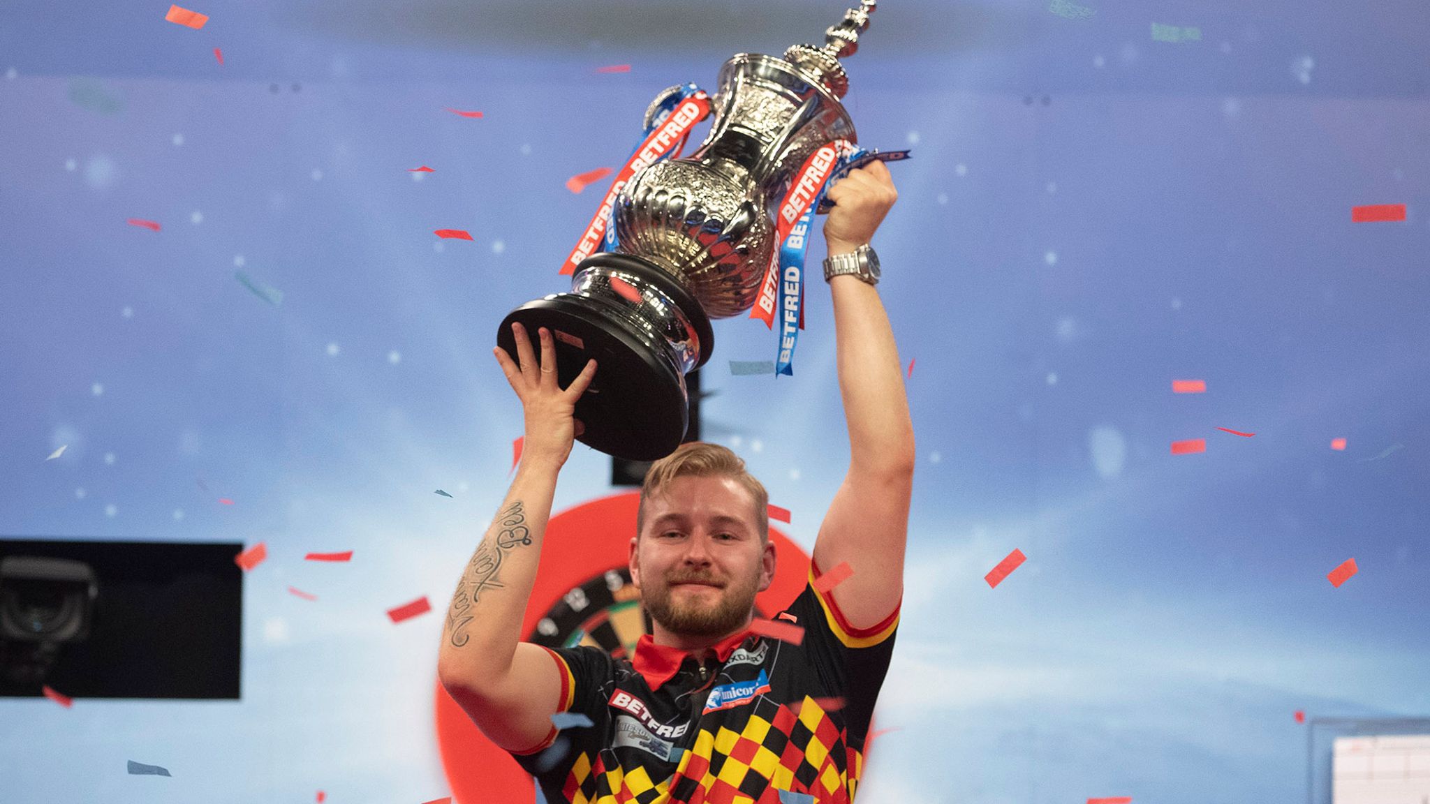 World Matchplay 2021: Gerwyn Price, Dimitri Van den Bergh and Jonny ...