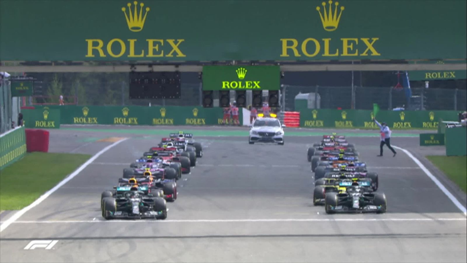 Belgium GP: First lap | F1 News | Sky Sports