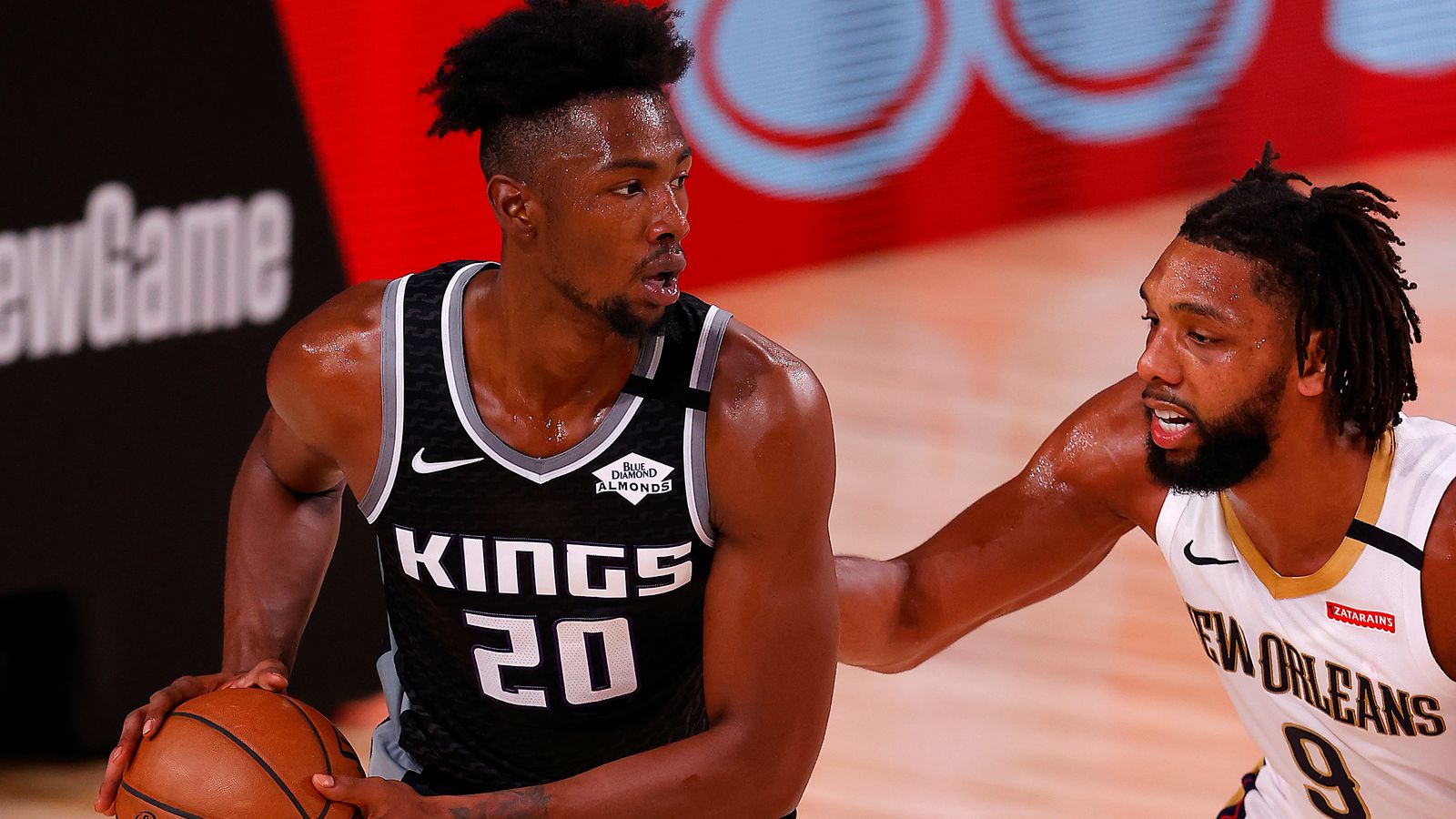 Giles rocks the rim in Kings win | NBA News | Sky Sports