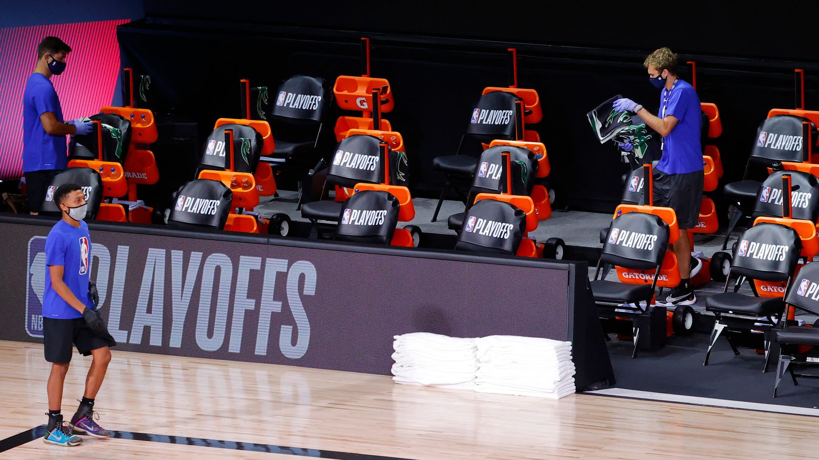 Jacob Blake: NBA season 'in jeopardy' after player protests force ...