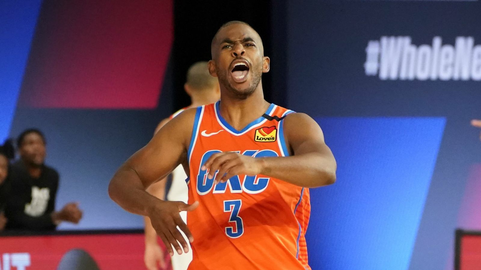 CP3 hits long triple to beat shot clock | NBA News | Sky Sports