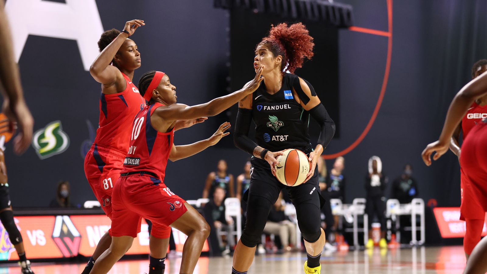 WNBA: Liberty 74-66 Mystics | NBA News | Sky Sports