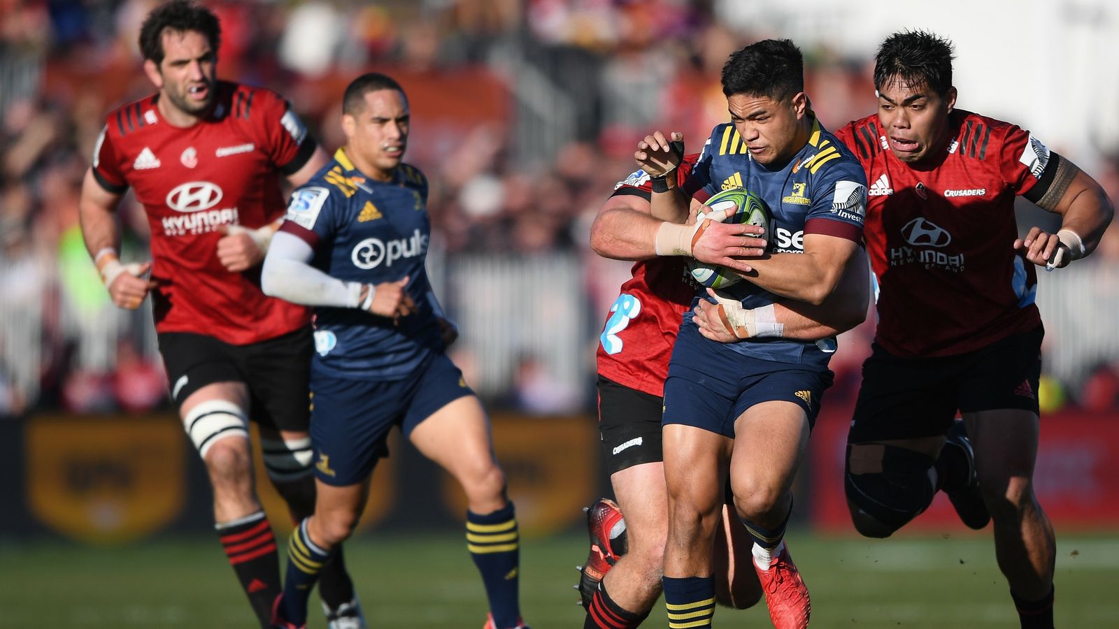 Crusaders 32-22 Highlanders | Rugby Union News | Sky Sports