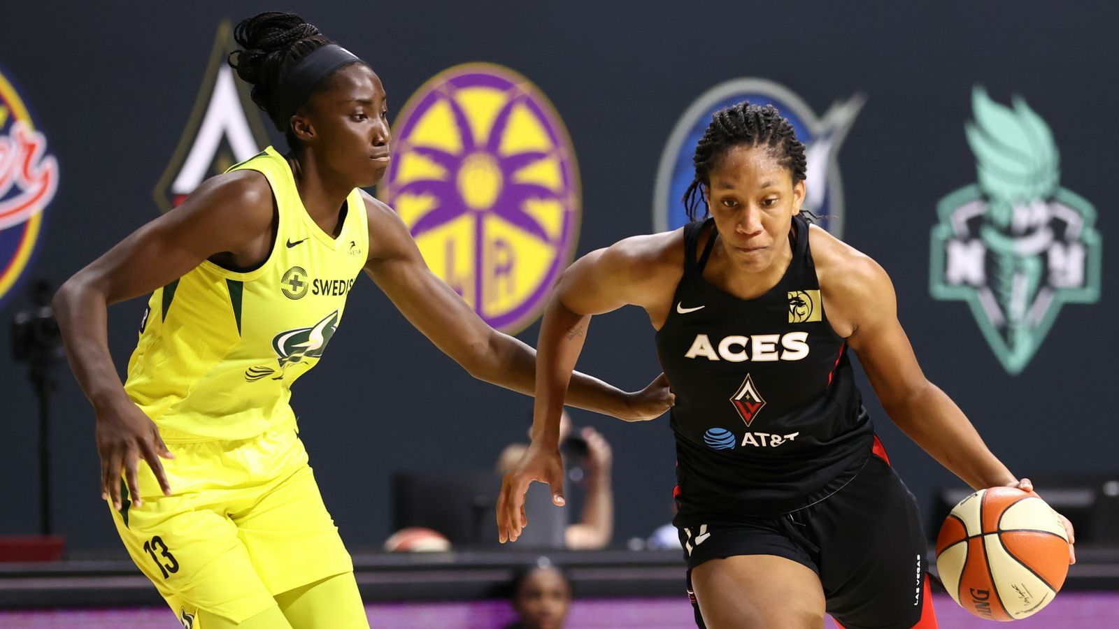 WNBA: Storm 74-82 Aces | NBA News | Sky Sports