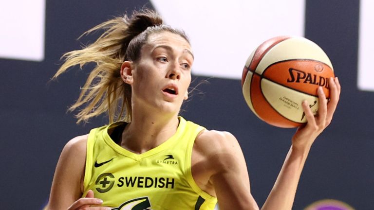 WNBA: Breanna Stewart's big night leads Seattle Storm past Indiana ...