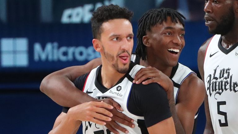 Shamet hits poster jam on Mavs | NBA News | Sky Sports