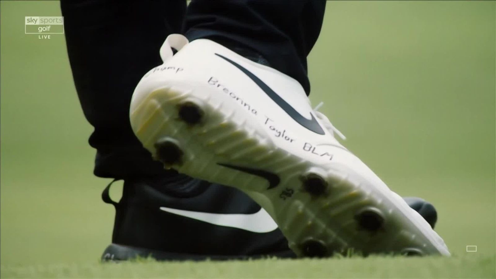 Champ explains BLM shoe statement | Golf News | Sky Sports