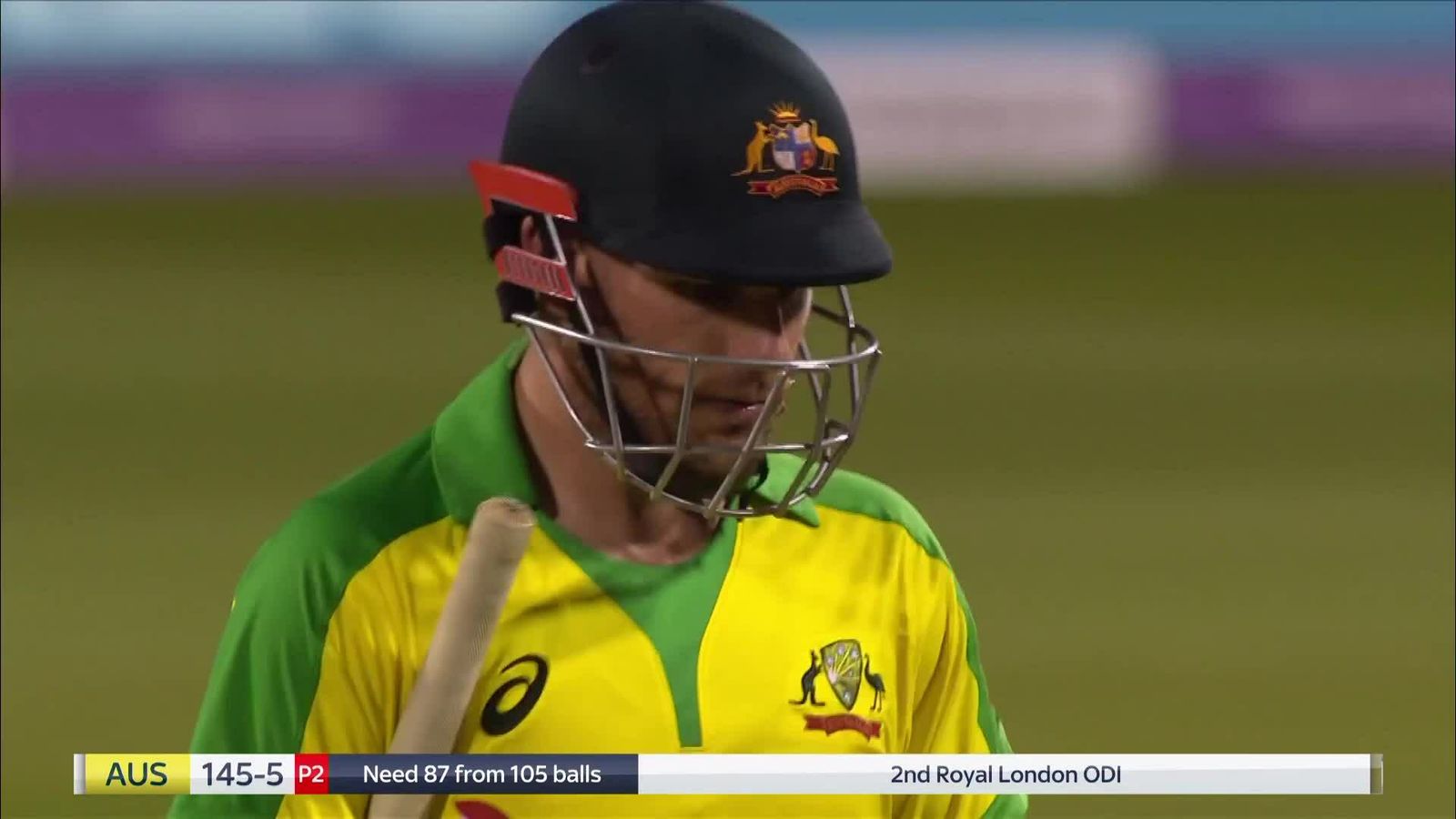 Finch is castled by Woakes! | Cricket News | Sky Sports