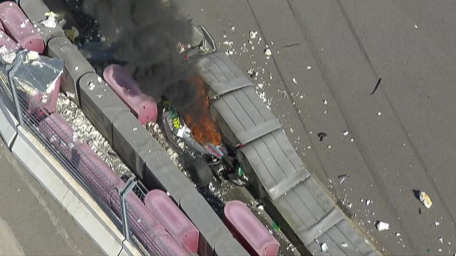 F2 race abandoned after huge crash | F1 News | Sky Sports