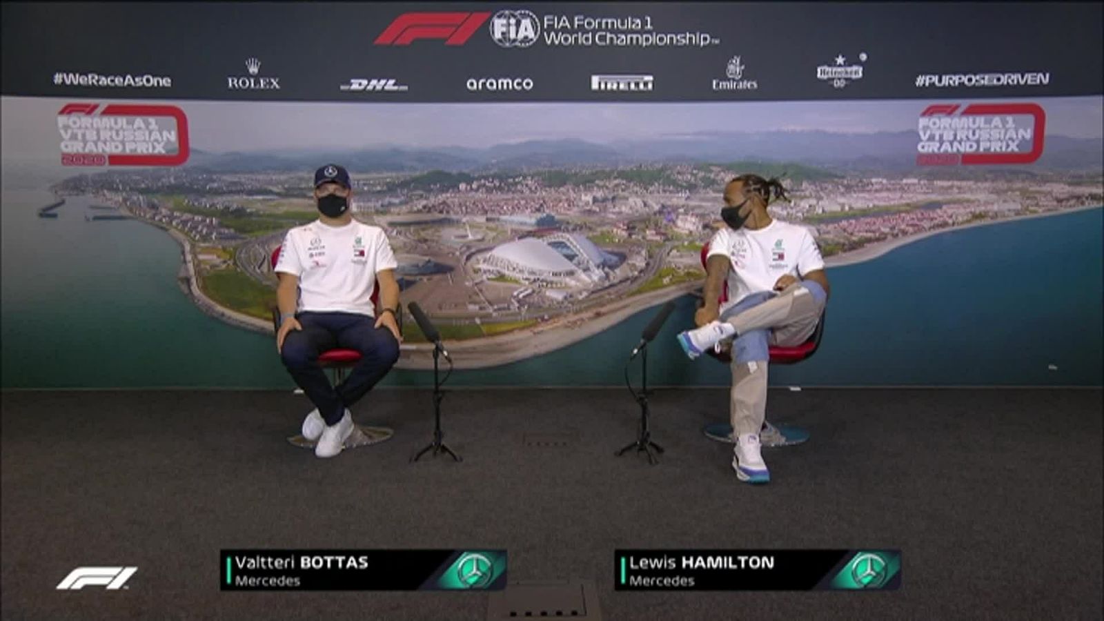 Mercedes: Russian GP press conference | F1 News | Sky Sports