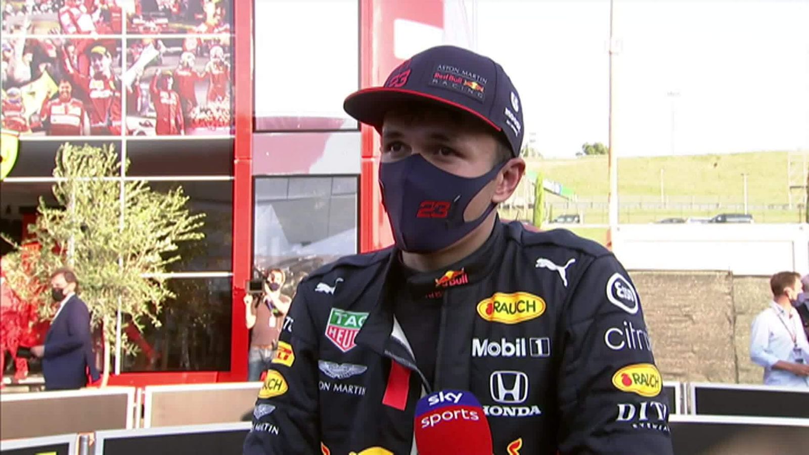 Albon on his maiden F1 podium | F1 News | Sky Sports