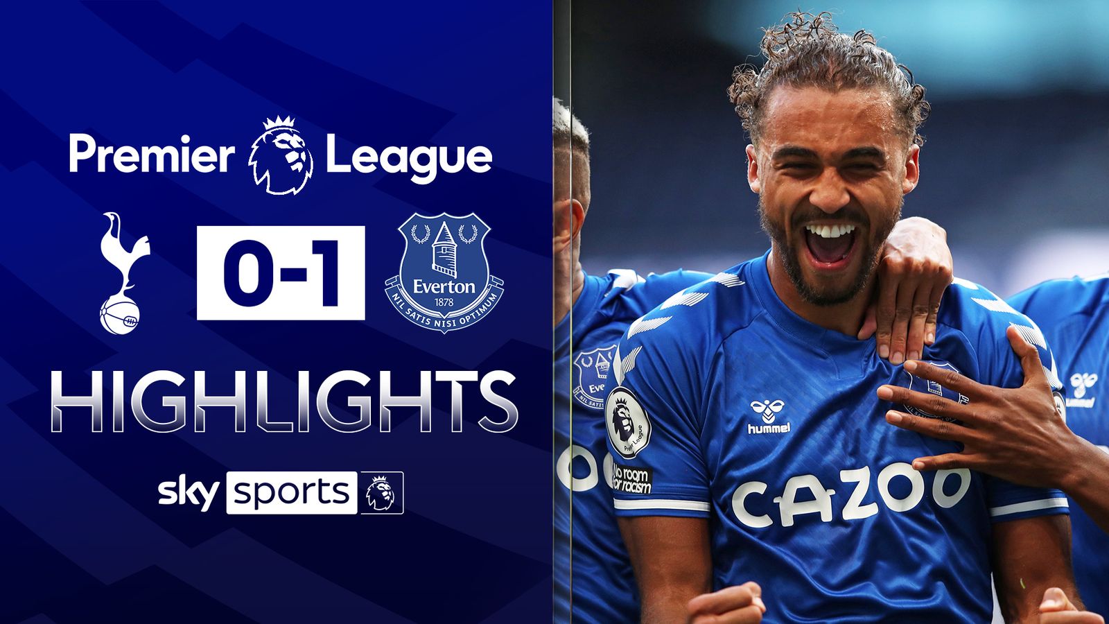 Calvert-Lewin header sinks Spurs | Football News | Sky Sports