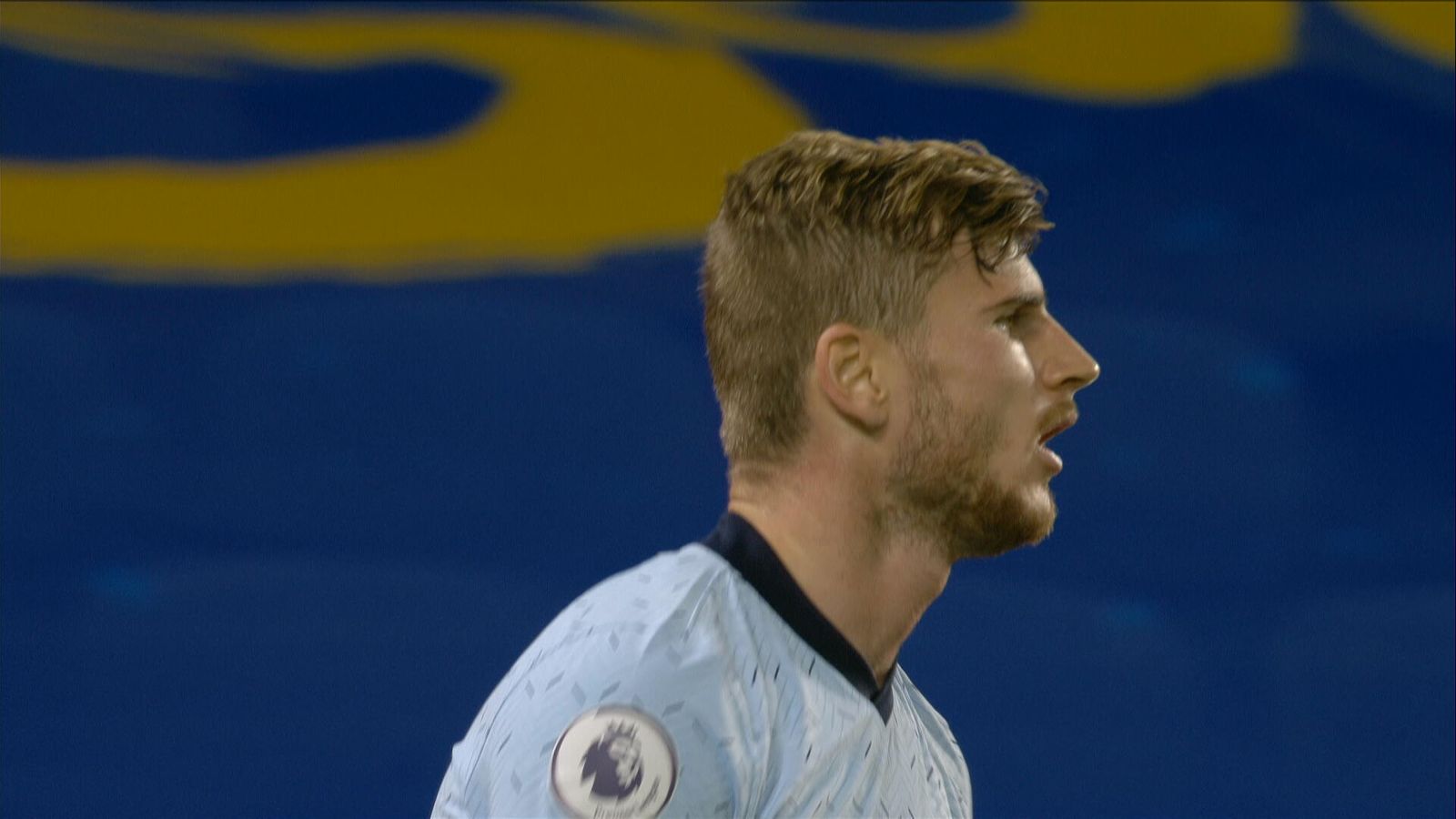 Werner tests Ryan (45+2) | Football News | Sky Sports