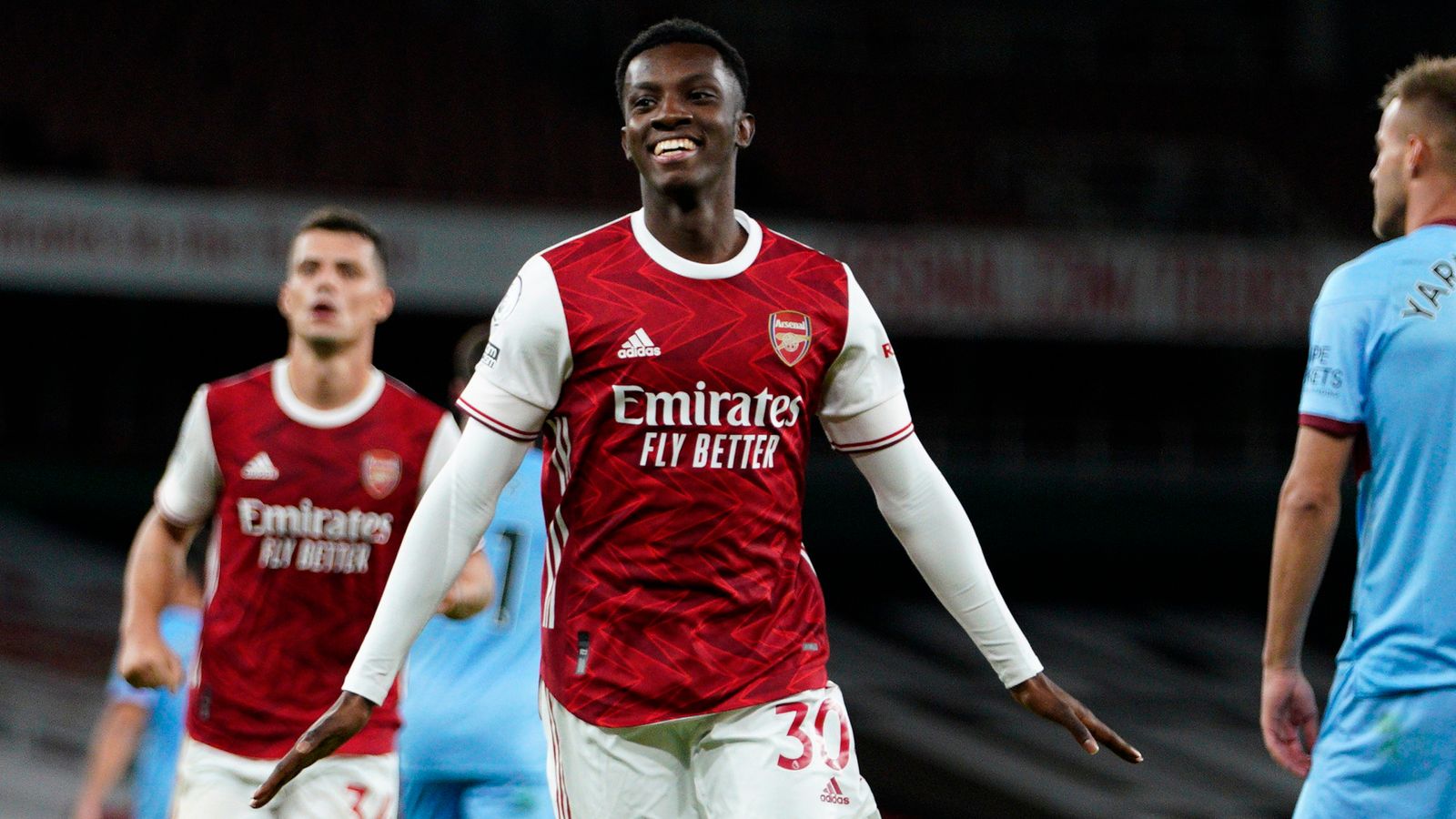 Arsenal 2-1 West Ham: Eddie Nketiah maintains Gunners' perfect start ...
