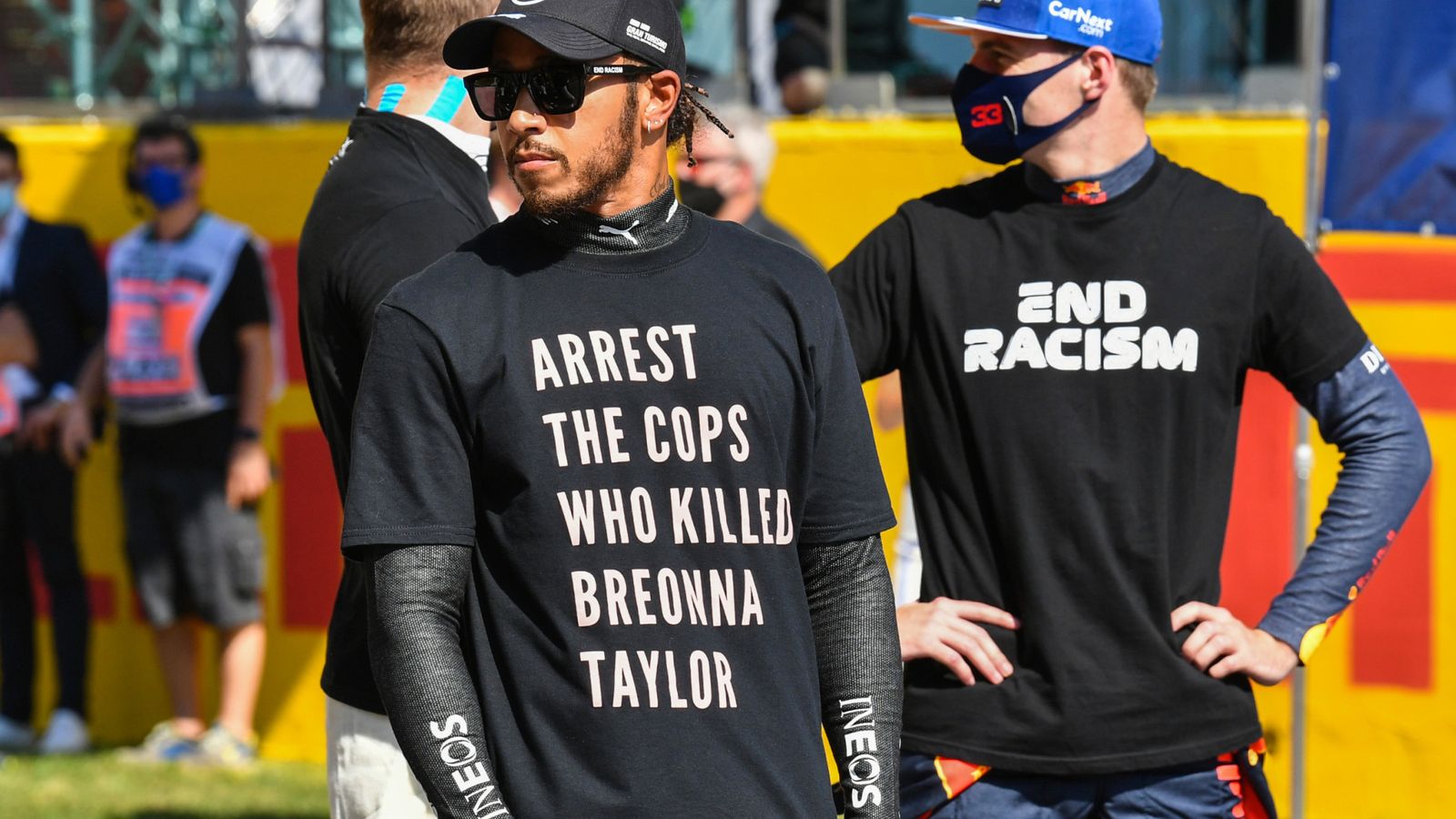 Lewis Hamilton formal investigation over Breonna Taylor T-shirt ruled ...