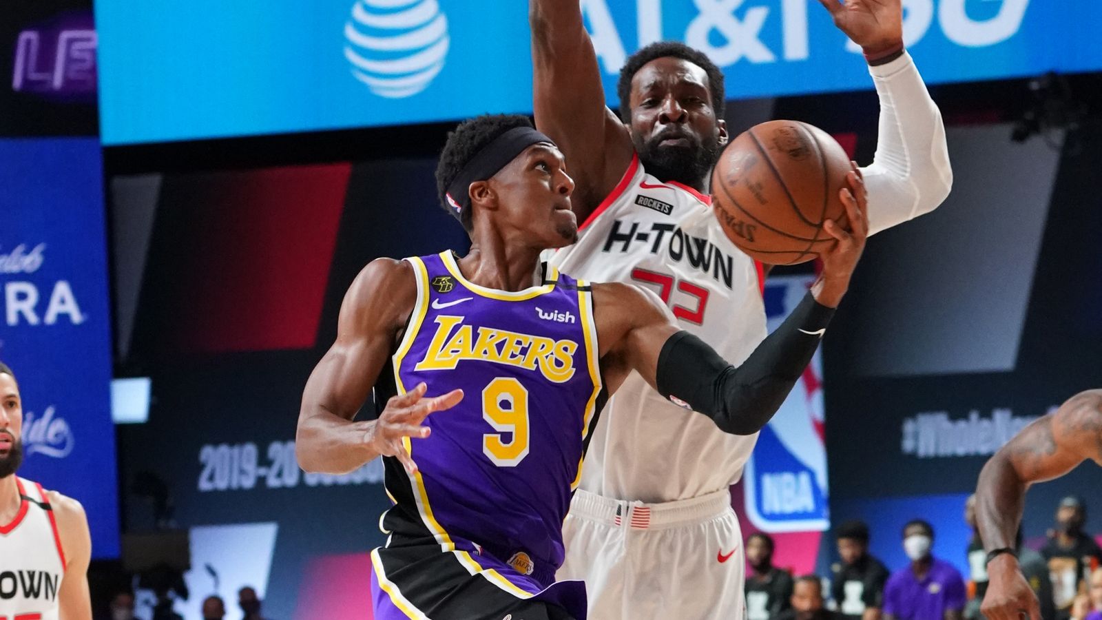 NBA Playoffs: Houston Rockets keep LA Lakers at bay to take opening ...