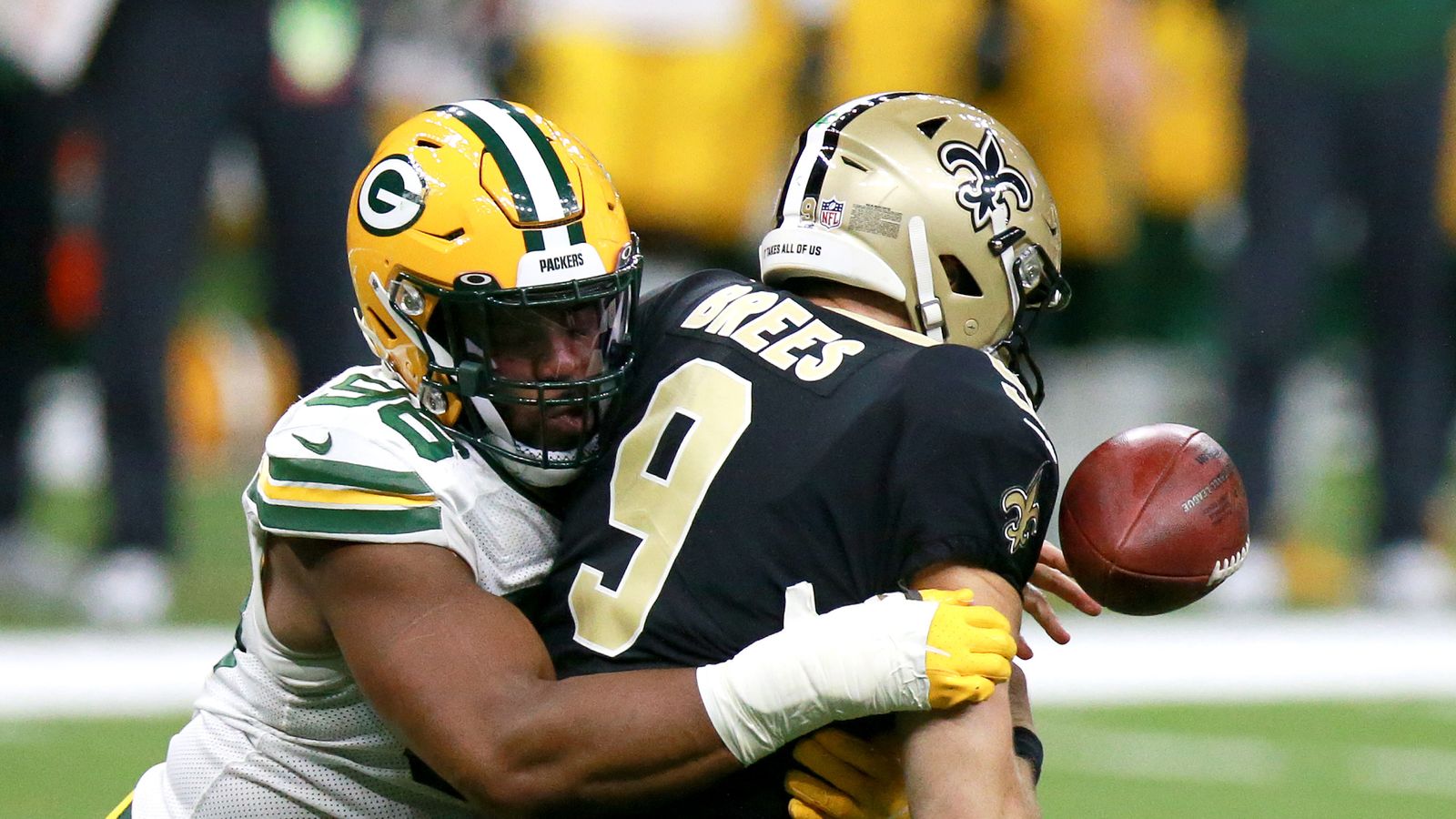 Green Bay Packers 37-30 New Orleans Saints: Aaron Rodgers throws three ...