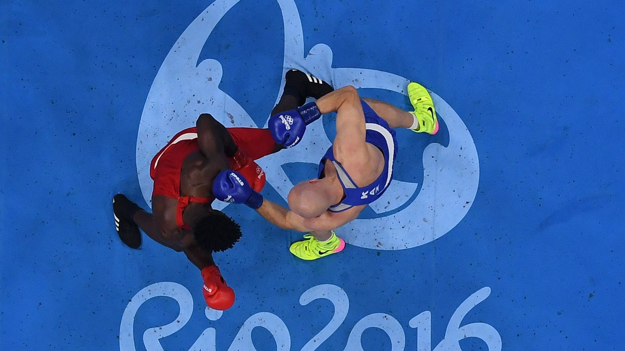 Efe Ajagba interview: Anthony Joshua, leaving Nigeria for the US, and winning a fight in one ...