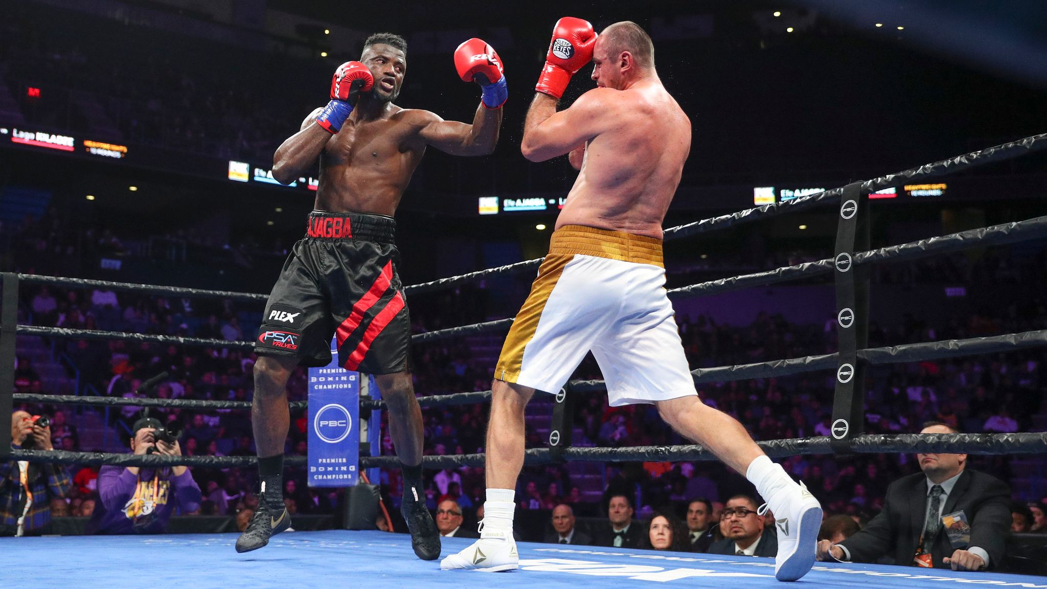 Efe Ajagba interview: Anthony Joshua, leaving Nigeria for the US, and winning a fight in one ...