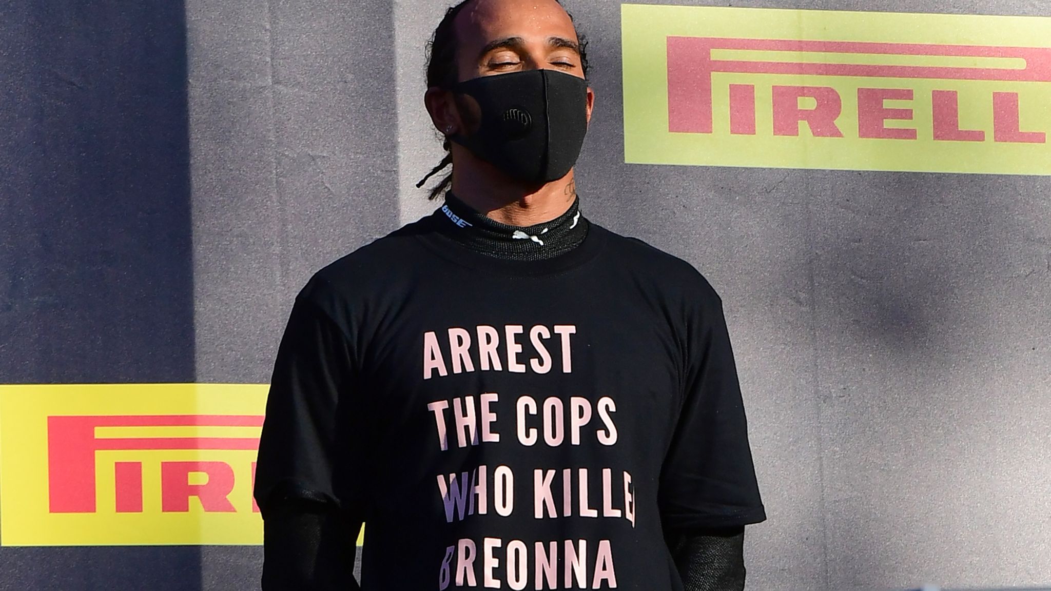 Lewis Hamilton calls for justice for Breonna Taylor after winning ...