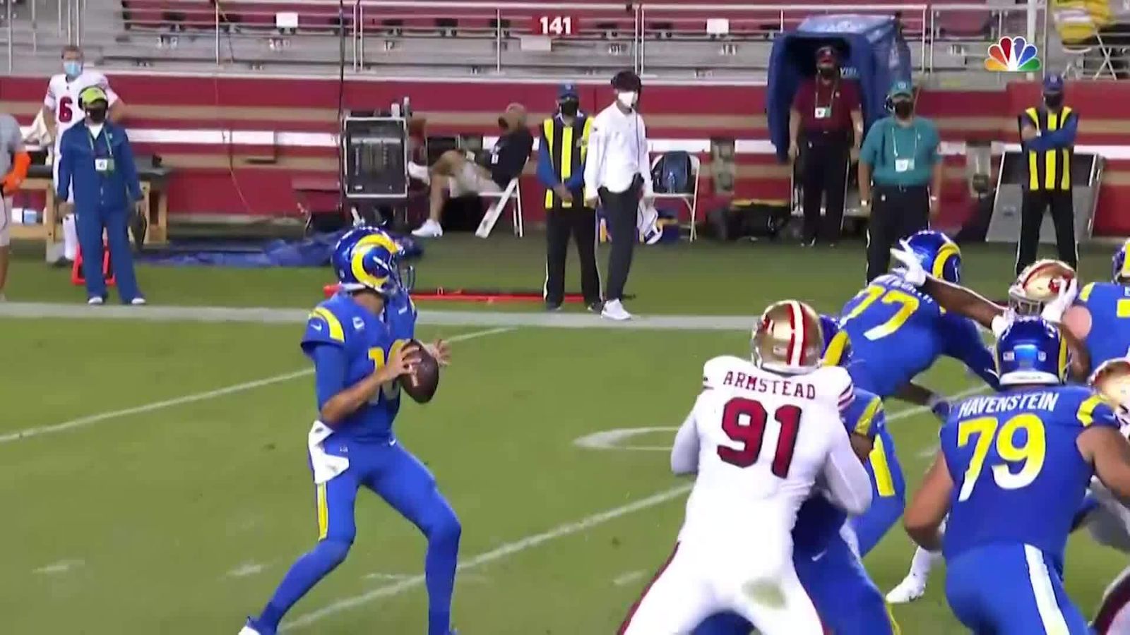 Los Angeles Rams 16-24 San Francisco 49ers: Jimmy Garoppolo throws ...