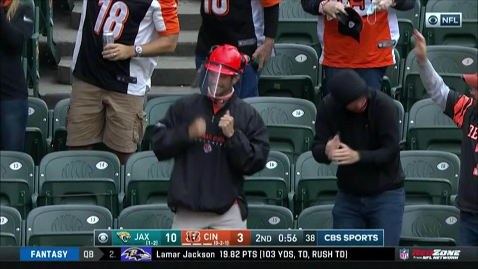 Mixon takes big hit but still scores | NFL News | Sky Sports