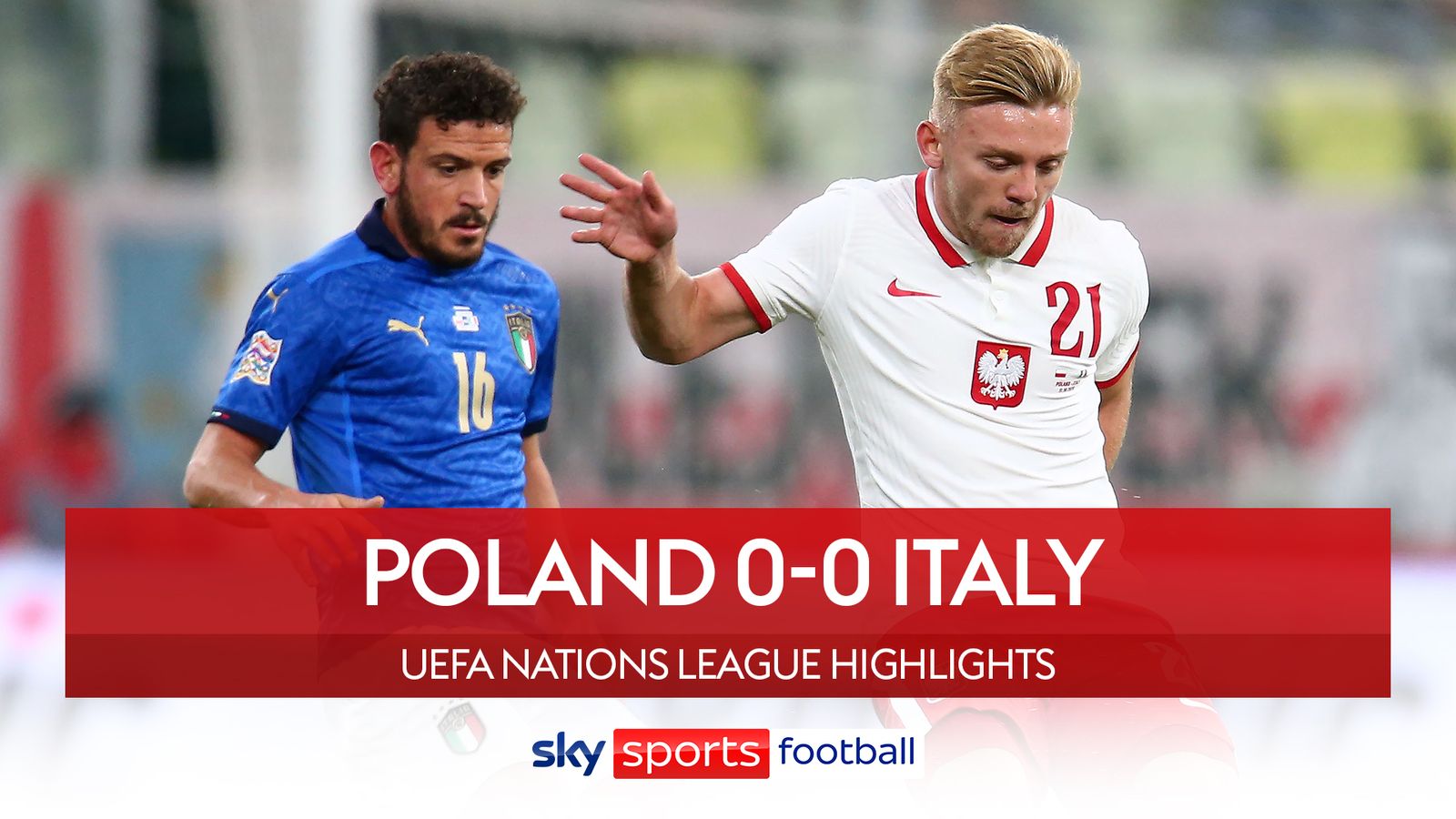 Poland 0-0 Italy | Football News | Sky Sports