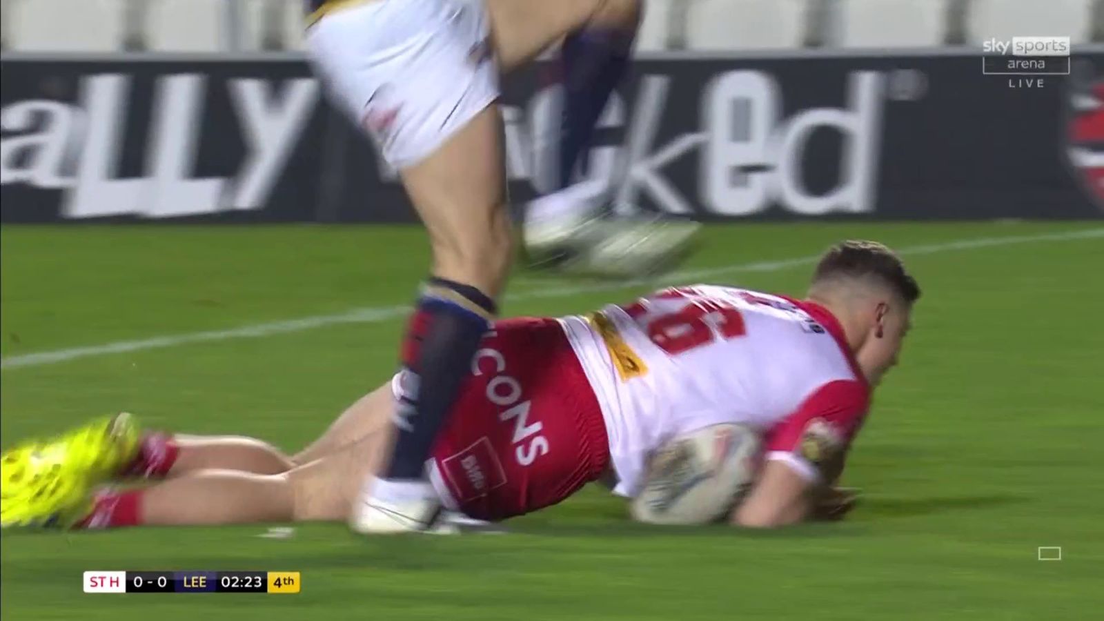 Simm's individual opening try for Saints | Rugby League News | Sky Sports