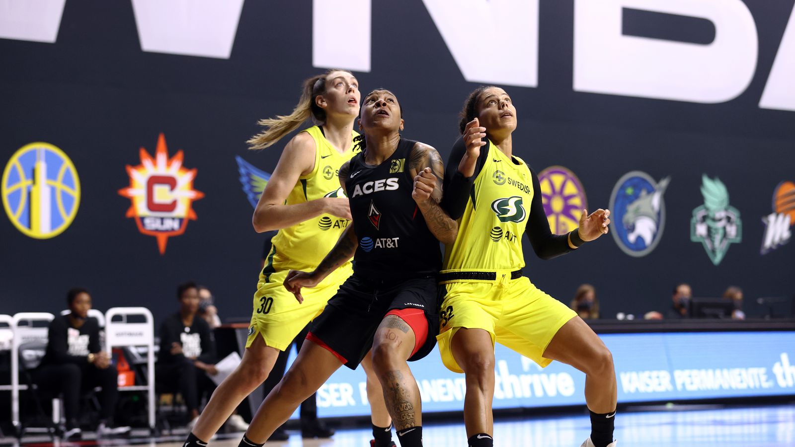 WNBA Finals: Seattle Storm rout Las Vegas Aces to seize 2-0 lead | NBA ...