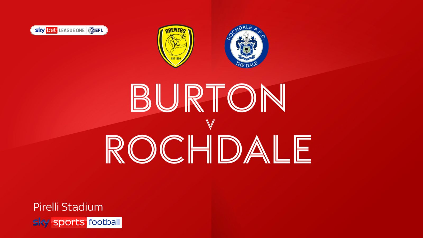 Burton 0-1 Rochdale: Matty Lund hits late winner against former club ...