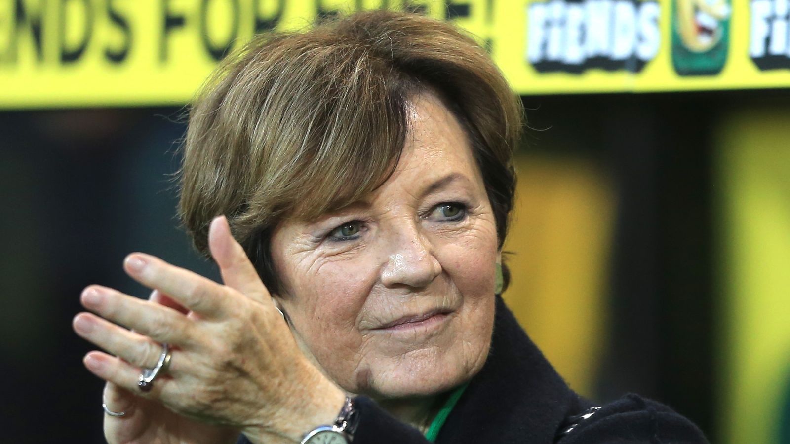 Ipswich vs Norwich: Fan throws beer can at Delia Smith's car before ...