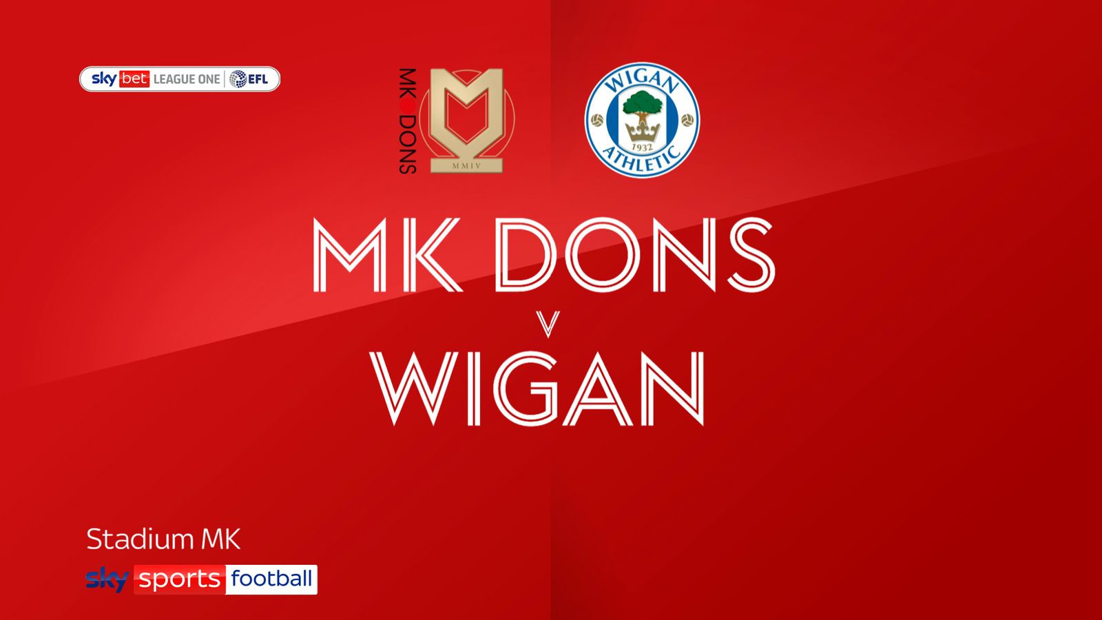 MK Dons 2-0 Wigan: MK earn much-needed win | Football News | Sky Sports