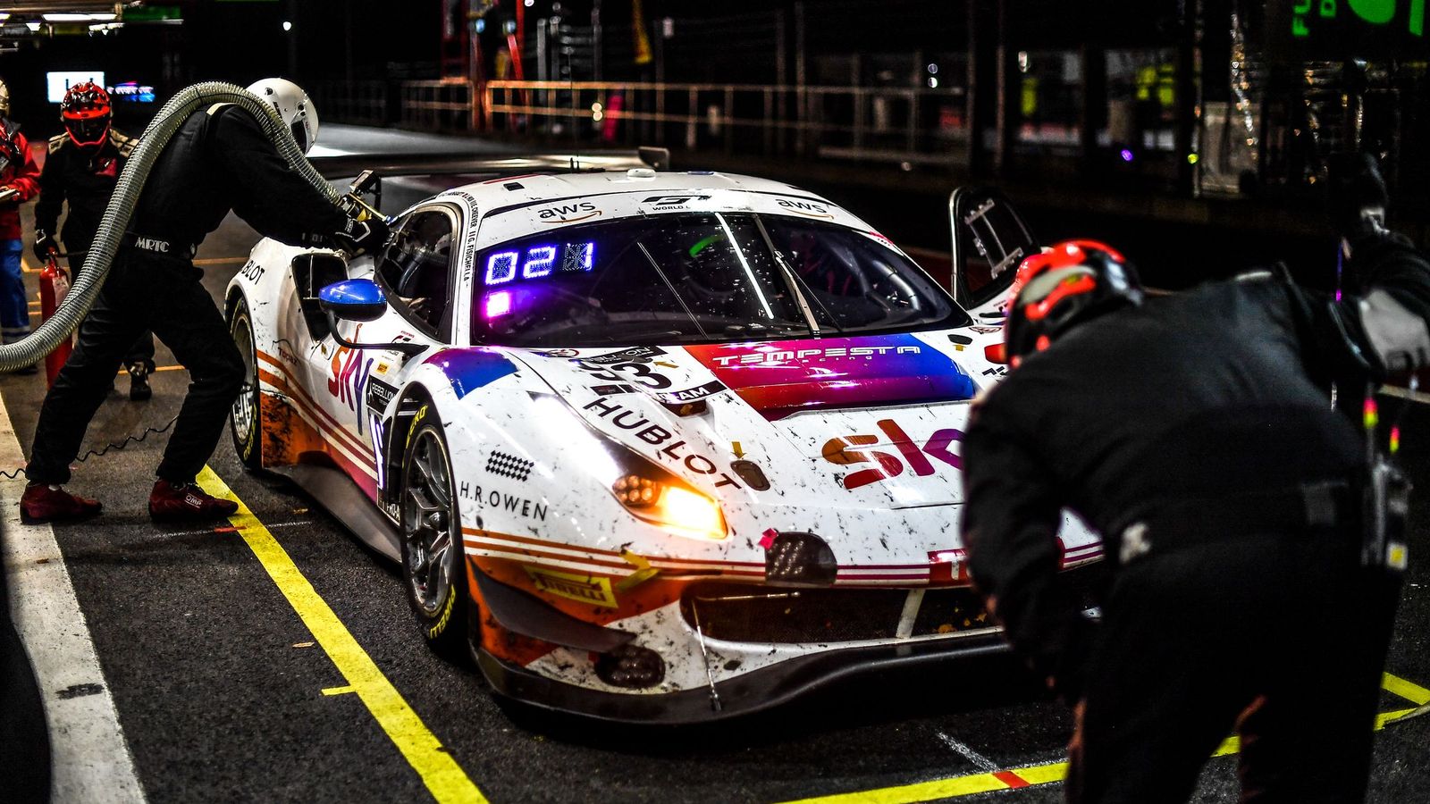 Sky Tempesta take second in Pro-Am class at 24 Hours of Spa, part of GT ...