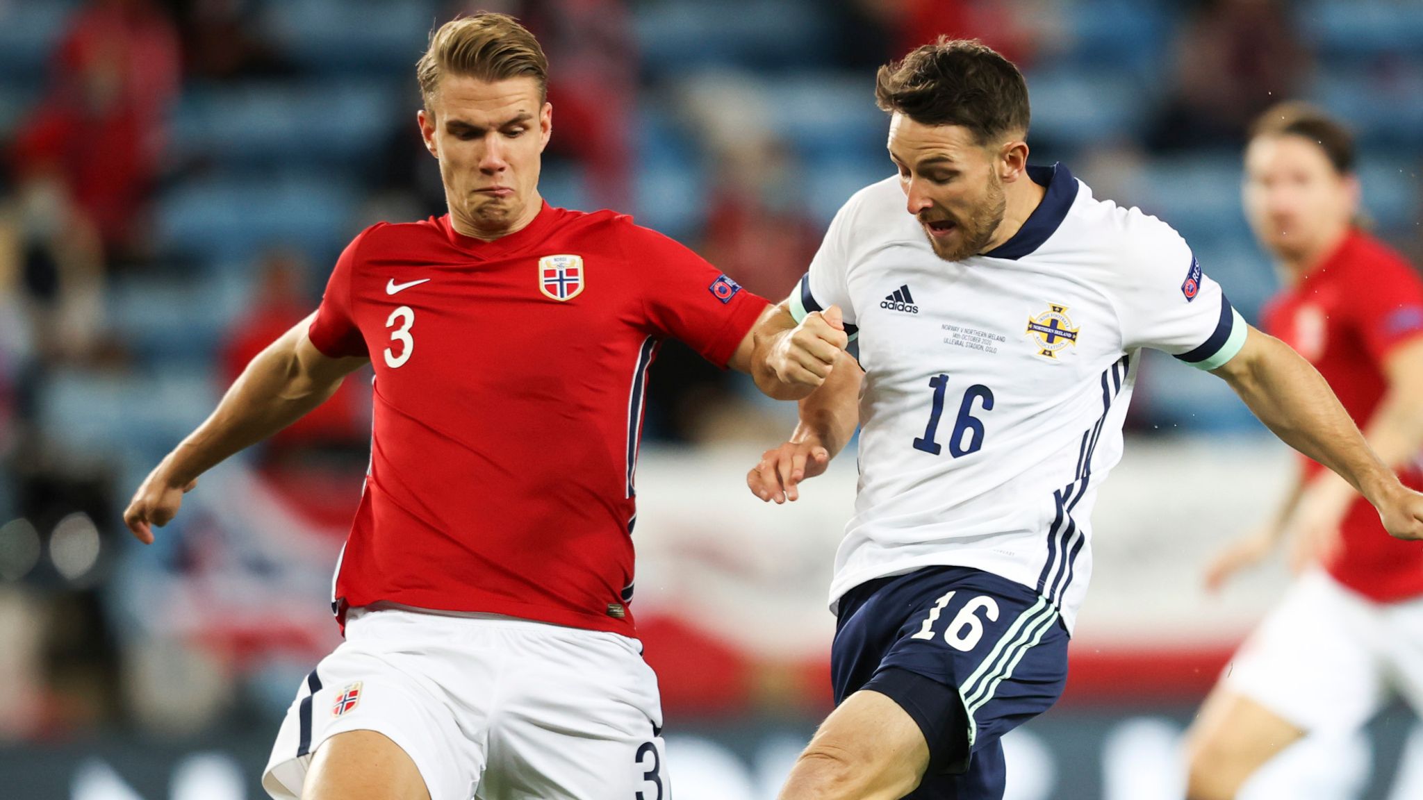 Norway 1-0 Northern Ireland: Stuart Dallas own goal consigns visitors ...