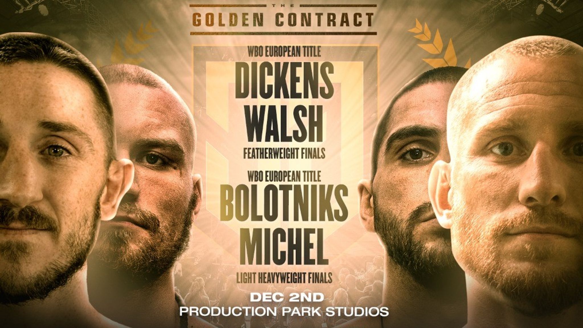 The Golden Contract: Live stream of the weigh-in | Boxing News | Sky Sports