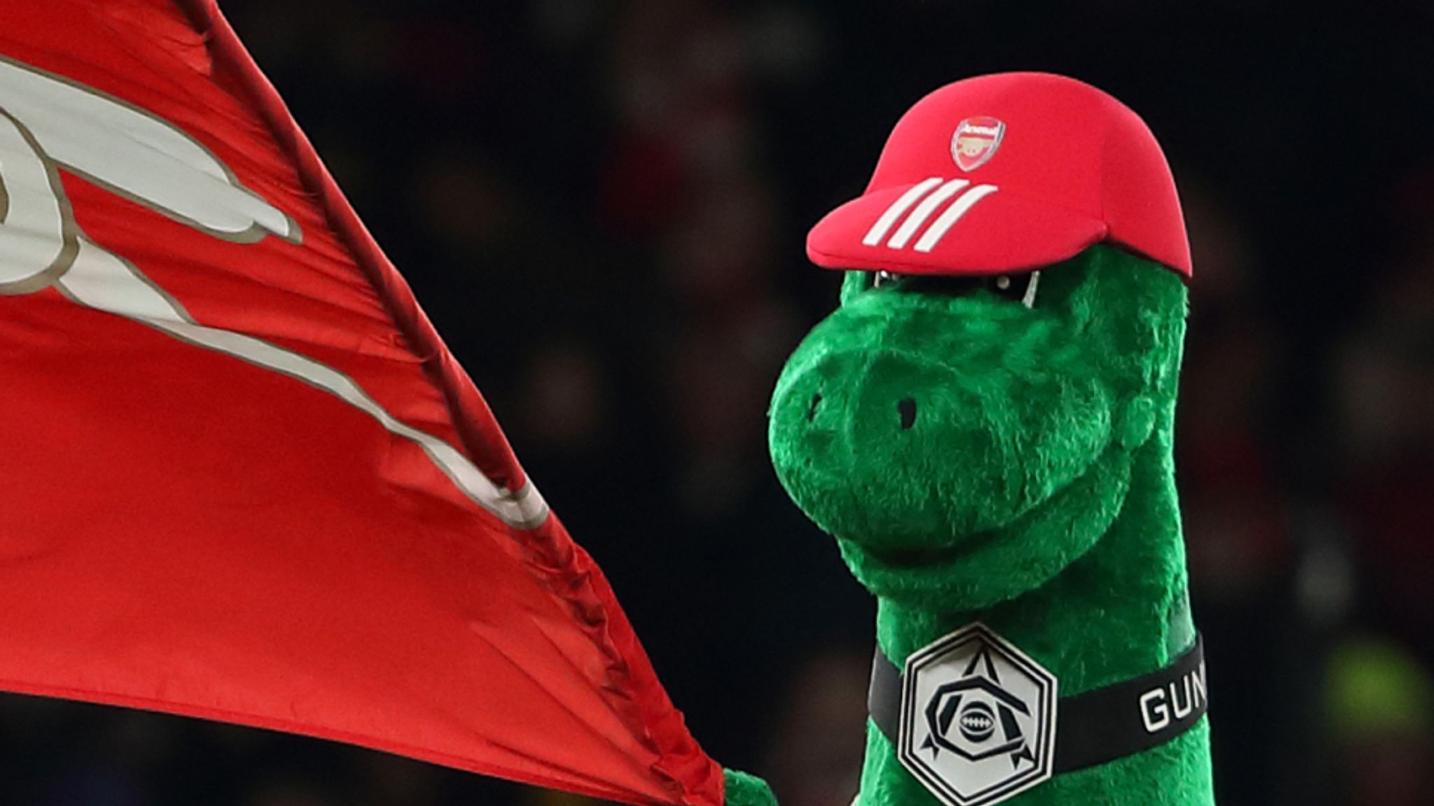 Gunnersaurus: Arsenal mascot released by the club; GoFundMe page ...