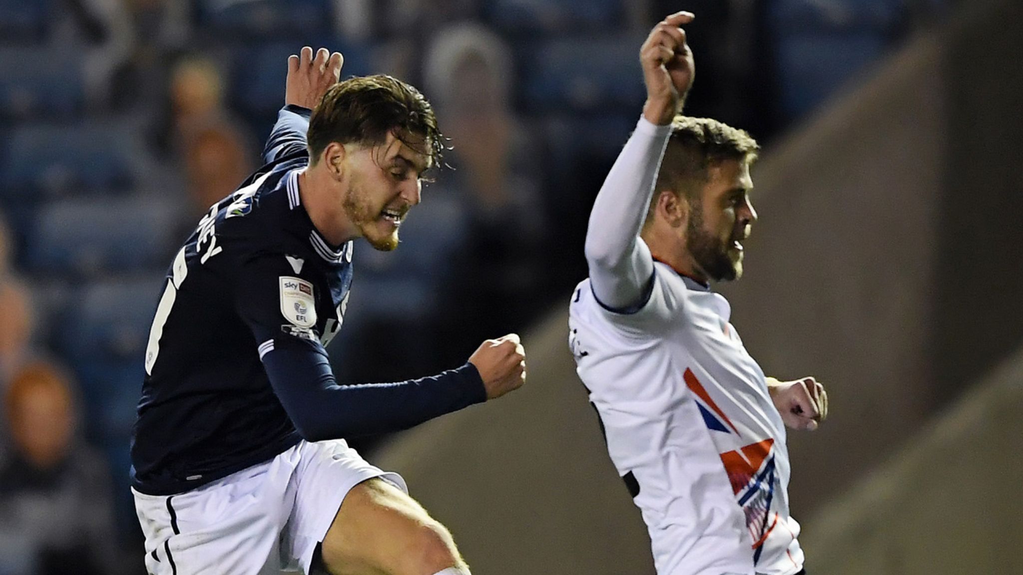 Millwall 2-0 Luton: Lions rise to see off Hatters | Football News | Sky ...