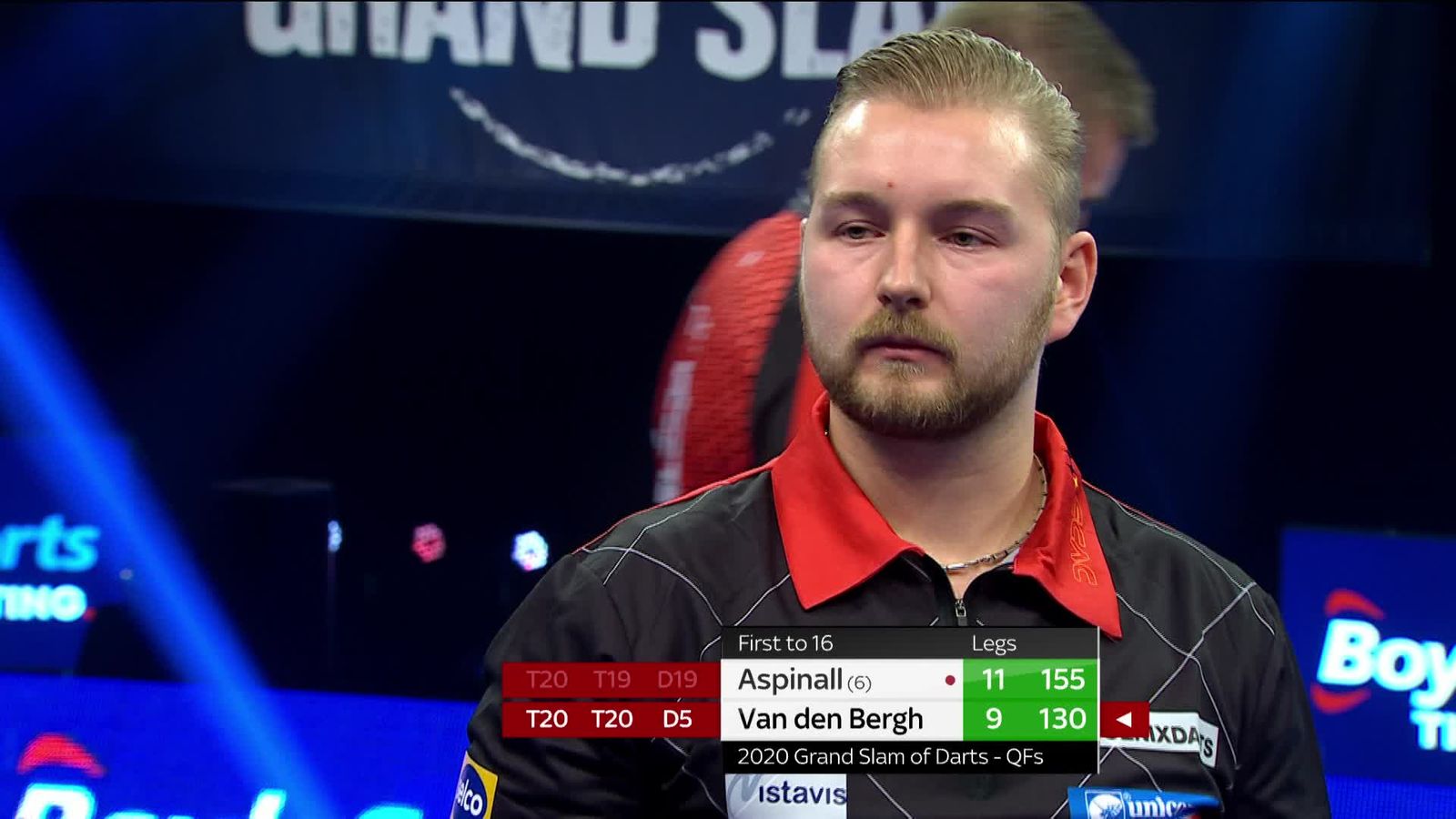 Dimitri breaks with 130 bull-finish | Darts News | Sky Sports