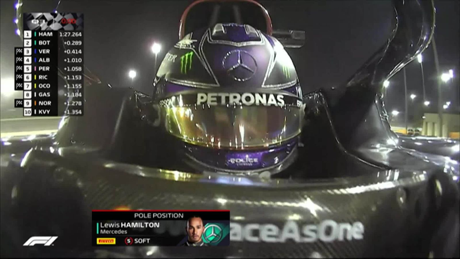 Mercedes secure 11th front-row lockout | F1 News | Sky Sports