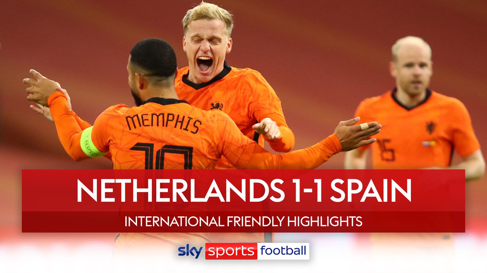 Netherlands 1 - 1 Spain - Match Report & Highlights