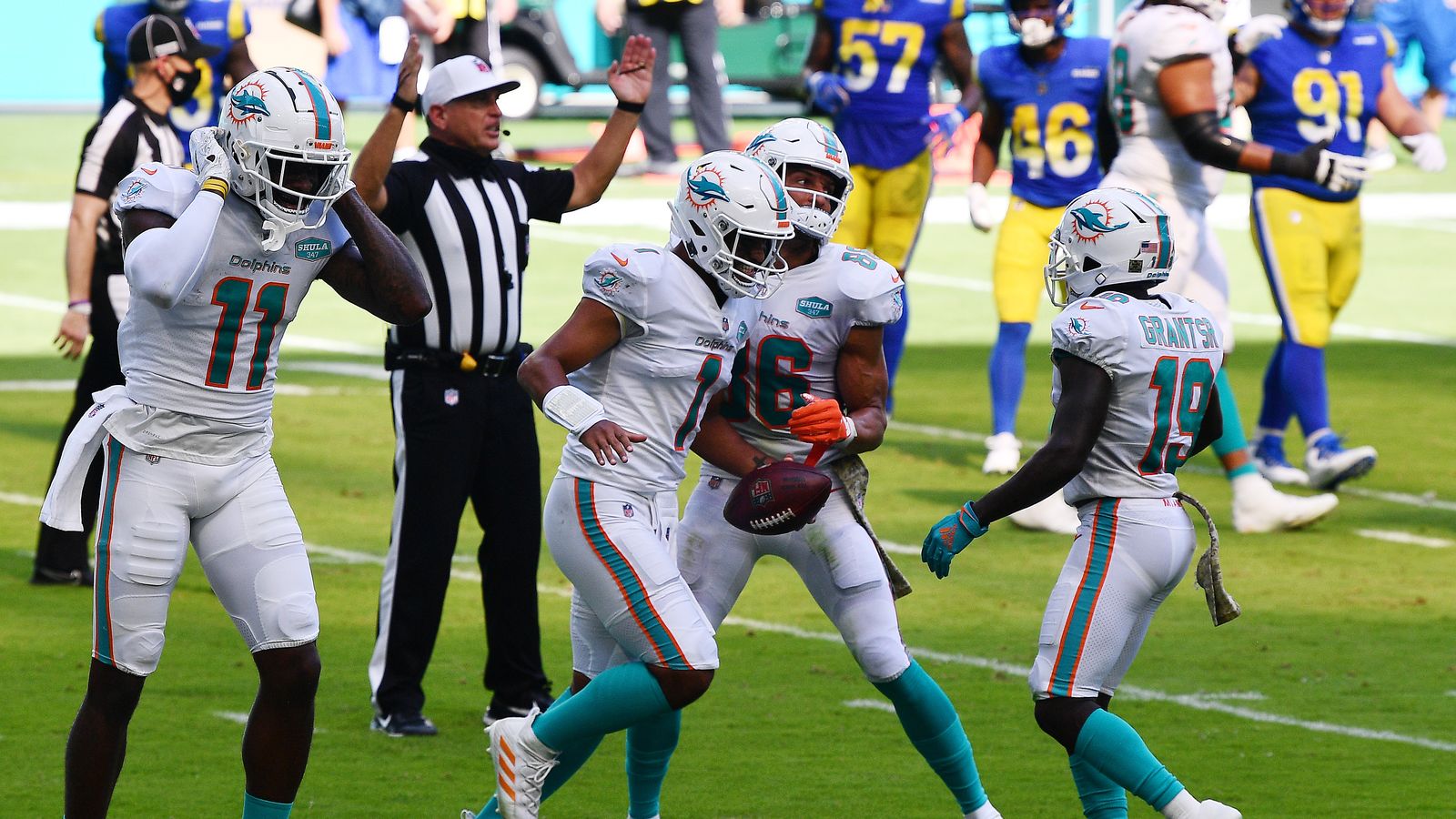 Tua's first NFL TD pass | NFL News | Sky Sports