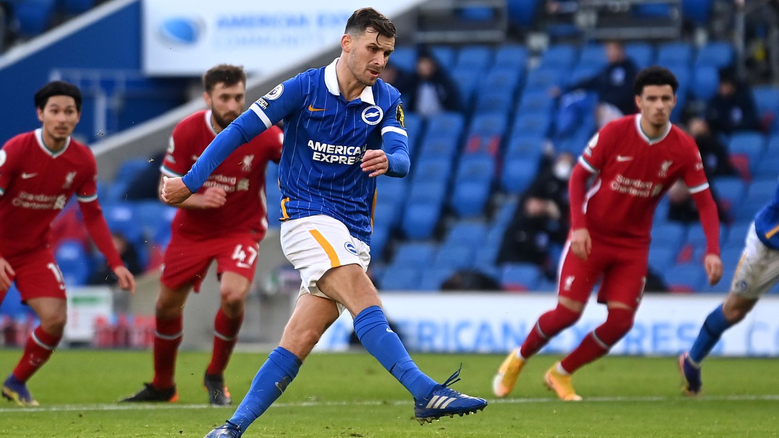 Brighton 1-1 Liverpool: Pascal Gross' controversial stoppage-time ...